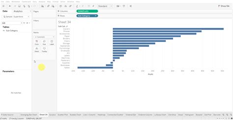 tableau tutorial — how to create a diverging bar chart mlearning ai