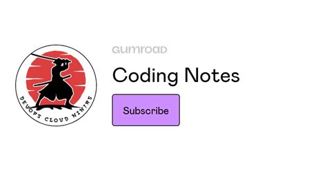 Coding Notes