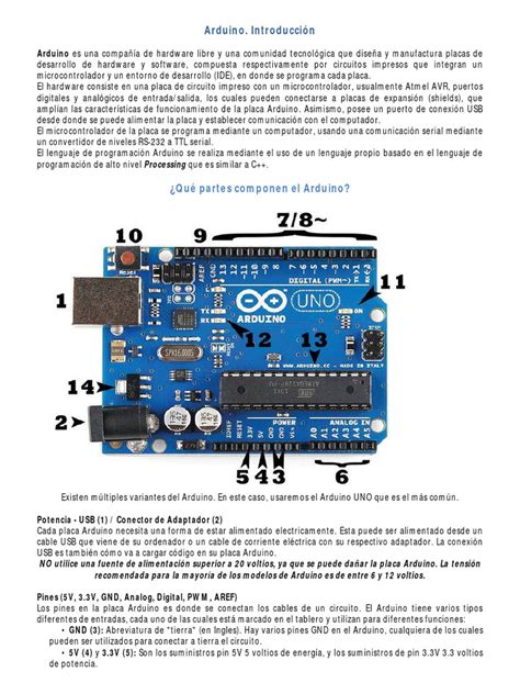 Arduino Apunte Imprimir Copia1 Pdf Arduino Programa De Computadora