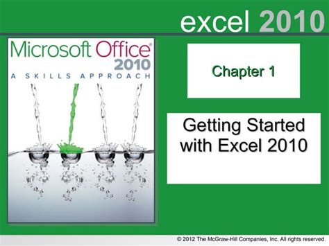 excel chapter 1 ppt desktop publishing computer software and