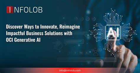 The Golden Canvas Of Enterprise Transformation Oci Generative Ai Infolob Global