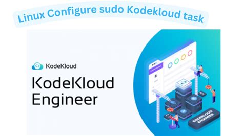 Linux Configure Sudo Kodekloud Task Youtube
