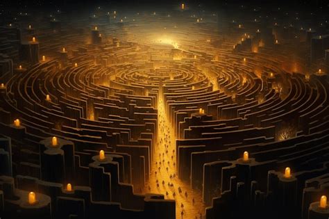 Premium Ai Image Golden Morality Navigating Kants Ethical Labyrinth