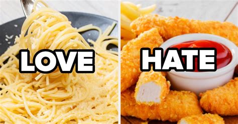 The Picky Eater Foods You Lovehate Will Reveal Your Age