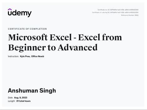 Anshuman Singh On Linkedin Excelskills Udemycourse Dataanalysis Excelmastery