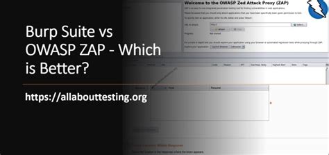 Burp Suite Vs Owasp Zap Which Is Better All About Testing
