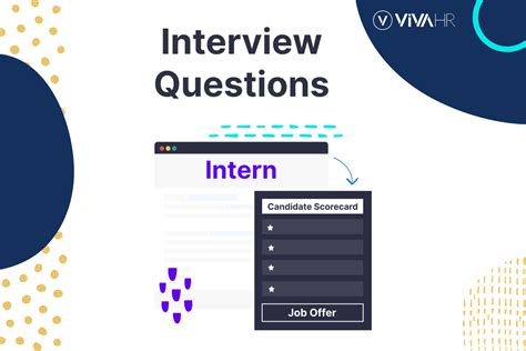 Intern Interview Questions With Candidate Scorecard Vivahr