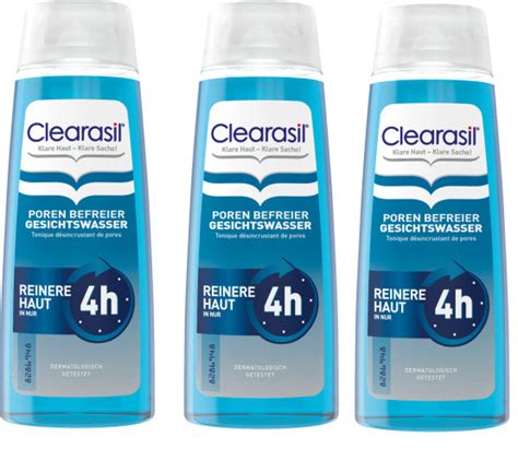 Clearasil Poren Befreier Gesichtswasser Клерасил Ежедневная очищающая ...