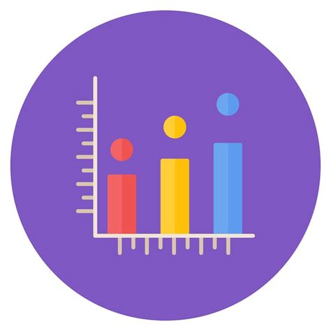 Premium Vector Histogram Flat Illustration