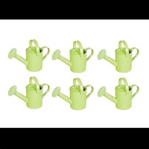 Green Watering Can Set Of 6