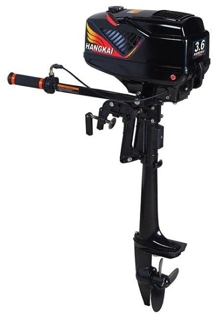 Купить Лодочный мотор Hangkai HK3.6M 3.6 л.с. двухтактный в Алматы ...