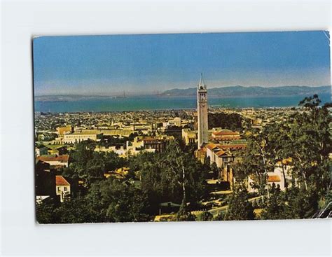 Postcard Panoramic View University Of California Berkeley California