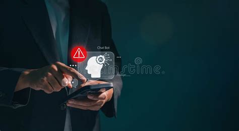 Business Man Using Digital Chatbot Artificial Intelligence Ai With