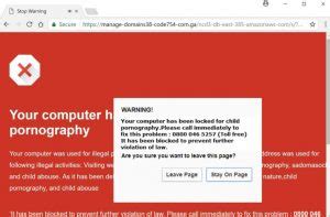 How To Remove Chrome Security Warning Fake Alerts Support Scam