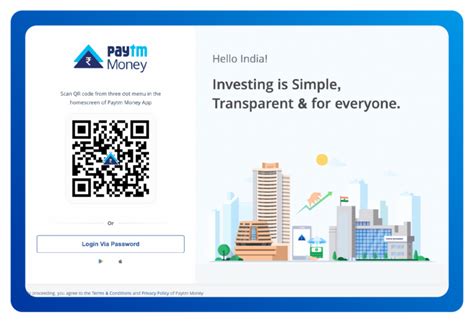 Just Scan QR To Log In To Paytm Money Web Paytm Money Blog