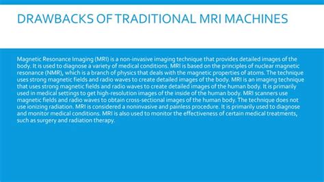Physical Principle Of Mripptx