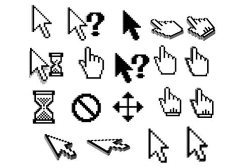 Gaming Cursor Vector Art Icons And Graphics For Free Download