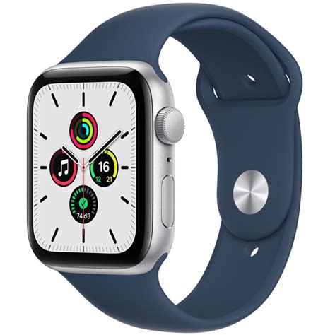 Apple Watch Se 2021 40Mm Silver Sp Band Blue Mkny3Ll/A | Alemania Cell
