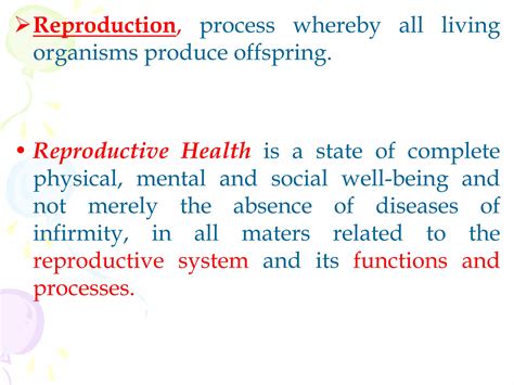 Sexuality Reproduction Pptx