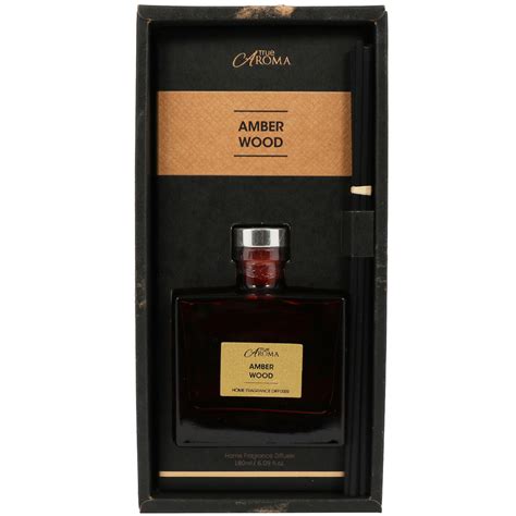 True Aroma Black Amber Wood Diffuser Homebase True Aroma Black Amber Wood Diffuser Homebase