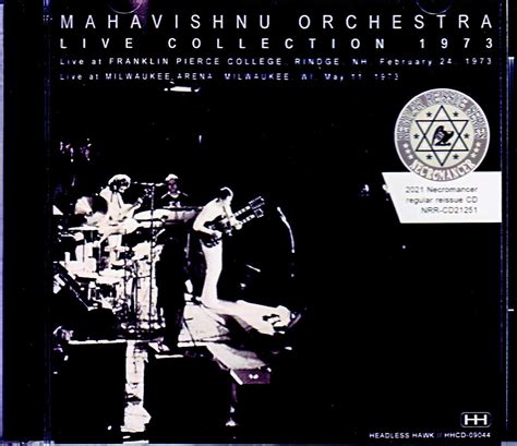 Mahavishnu Orchestranhusa 1973 And More Sakura Record