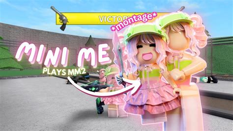 Playing Mm2 But As My Mini Version Youtube