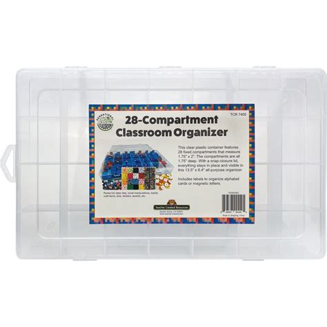 Sensational Classroom 28 Compartment Classroom Organizer Tcr7400