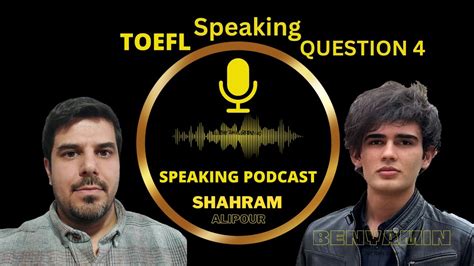 Real Toefl Speaking Question4 Task4 Toeflspeaking Youtube