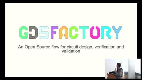 Gdsfactory An Open Source Python Flow For Circuit Design Verification