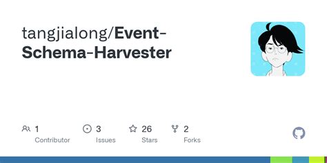 github tangjialong event schema harvester