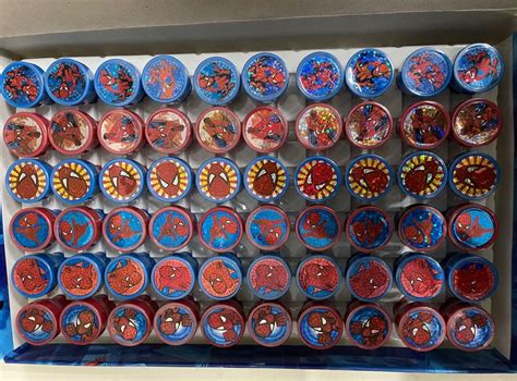 Spider Man Stampers 60 Pcs Hobbies And Toys Stationery And Craft