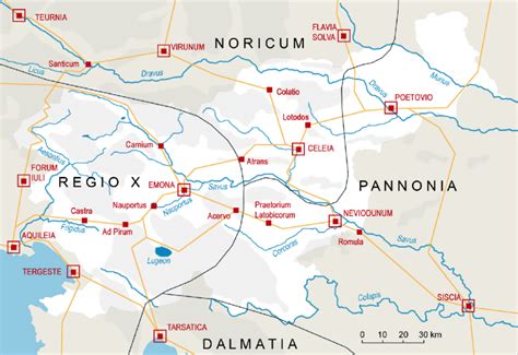 Map With The Site Of Romula And Roman Communication Routes Elaborated