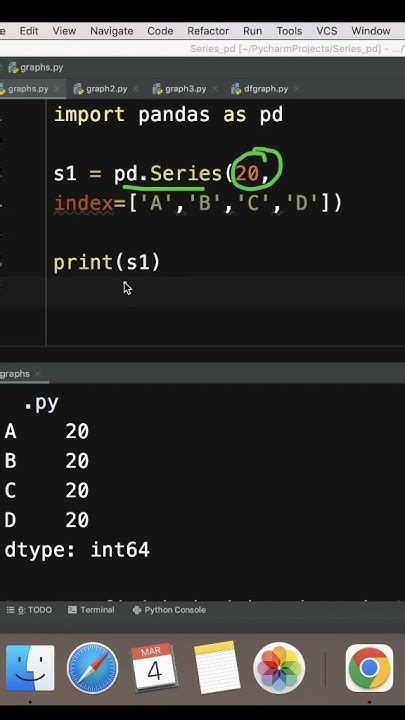cbse class 12 informatics practices 1 minute revision python pandas creating series using