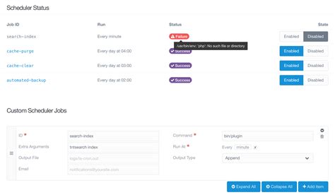 Scheduler Task Failing Usrbinenv Php No Such File Or Directory · Issue 3326 · Getgrav