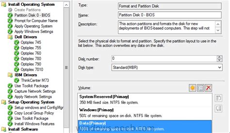 SCCM Disk Partitioning Configuration Manager Windows Noob Com