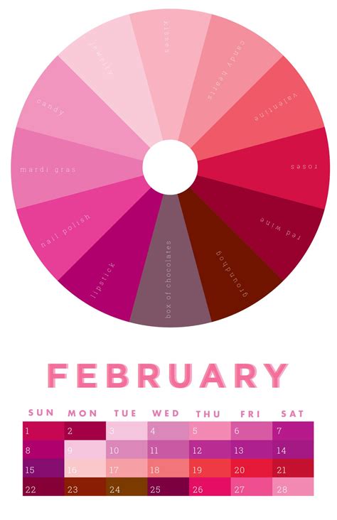 Ligatures And Linotype Color Palette Challenge February Colors Color Wheel Ligatures And Linotype Color Palette Challenge February Colors Color Wheel
