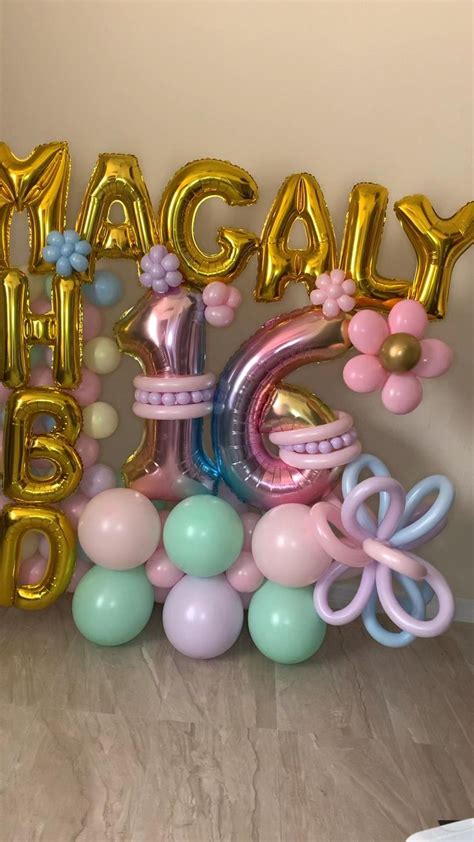 Colorful Balloon Bouquet Ideas