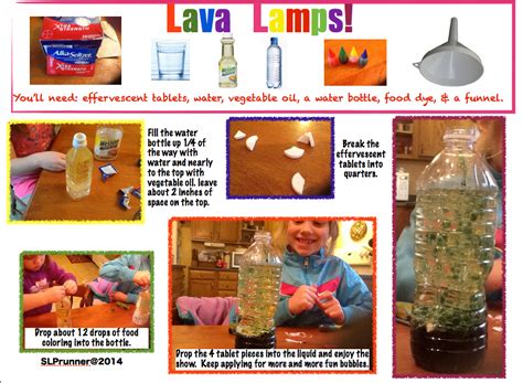 Lava Lamp Experiment Materials