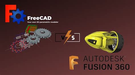 freecad vs fusion 360 which cad is best for you [compared] cncsourced