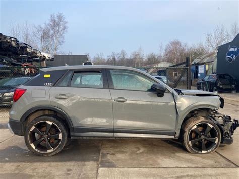 Audi Q2 14 Tfsi 16v 150 Salvage Vehicle 2019 Light Mousey