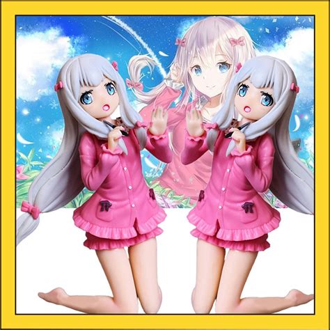 New Anime Figure Eromanga Sensei Izumi Sagiri Kawaii Girl Kneeling Doll