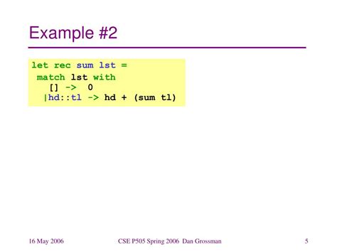 Ppt Csep505 Programming Languages Lecture 8 Types Wrap Up Object