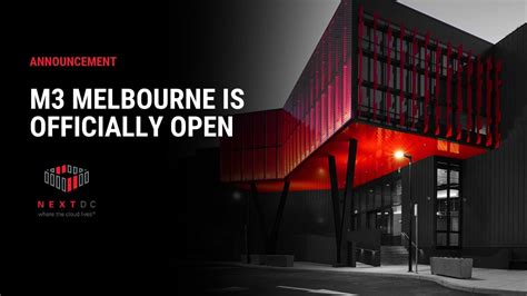 Nextdc Opens 15b Sovereign Dc In Melbourne Nextdc