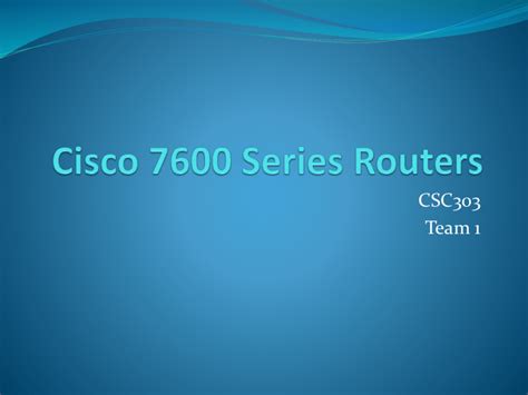 Cisco Port OC
