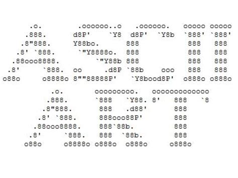 Simple Ascii Art For Texting