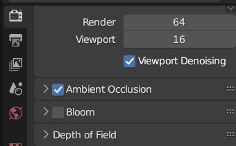 Rendering Ambient Occlusion Not Working In Shading Viewport Render Blender Stack Exchange
