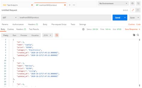 Simple CRUD REST API With Lumen MySQL Eloquent ORM DEV Community