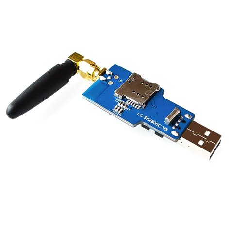 Usb To Gsm Serial Gprs Sim800c Module Wireless Bluetooth Board Sim900a Computer Control Calling