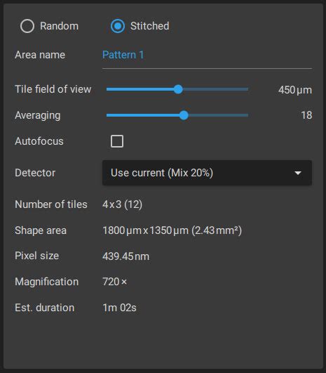 Large Scale Sem Imaging With Automated Image Mapping Nanoscience Instruments