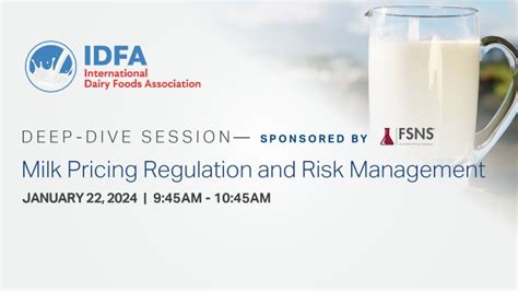 Certified Laboratories Inc On Linkedin Take A Deep Dive Into Milk Pricing Regulation And Risk